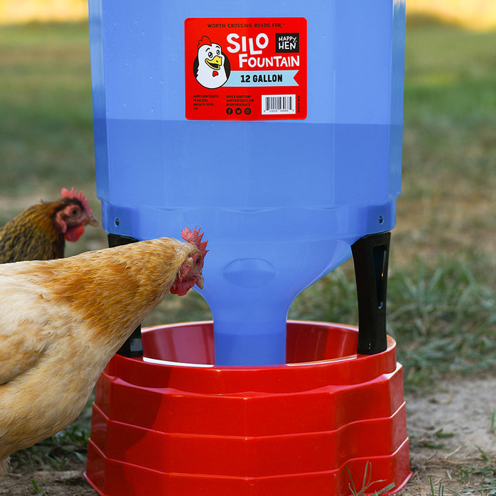 Happy Hen Silo Fountain - Denton, TX - D&L Farm and Home